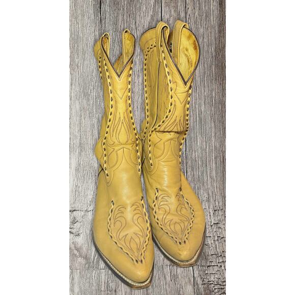 Dan Post | Shoes | Vintage Dan Post Mens Western Boots Size 9 | Poshmark
